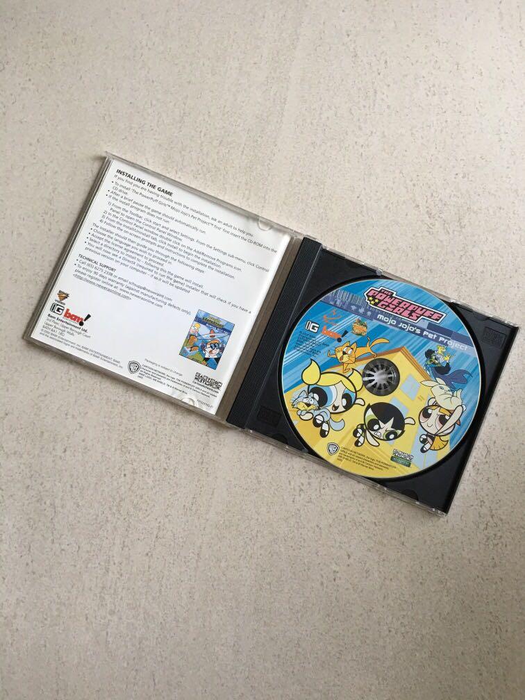 Powerpuff Girls CD-ROM, Hobbies & Toys, Music & Media, CDs & DVDs on Carousell