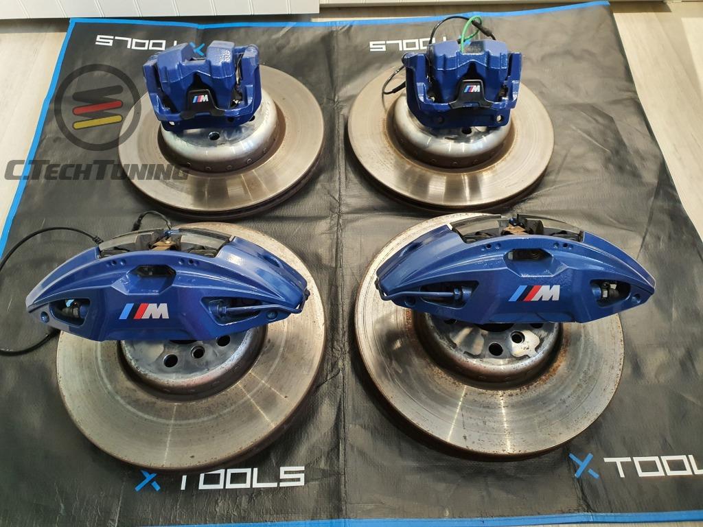 Optimized BMW 3 Series M Sport Brake Calipers Performance Upgrade