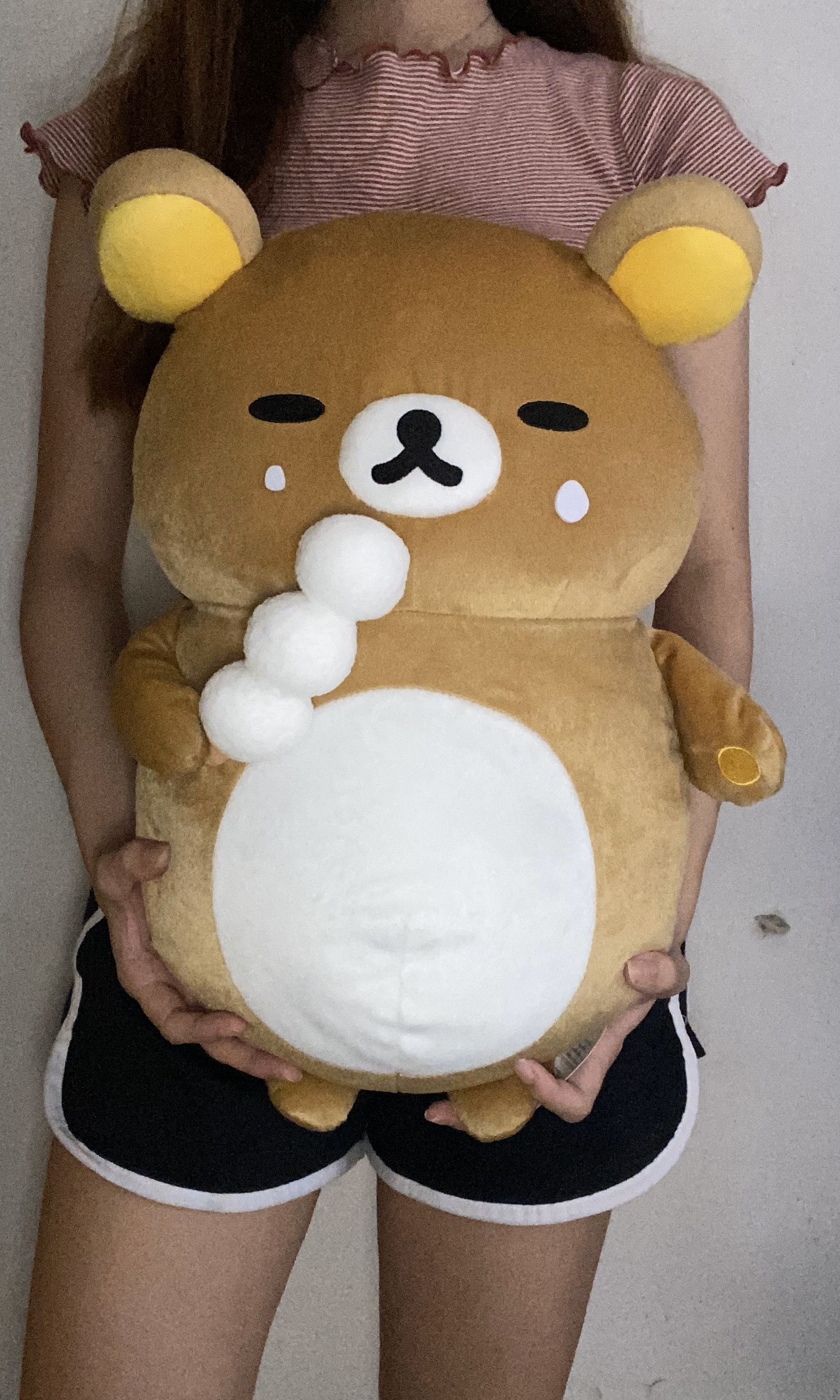 Rilakkuma SAN-X full stomach dango eating plush, Hobbies & Toys, Toys ...
