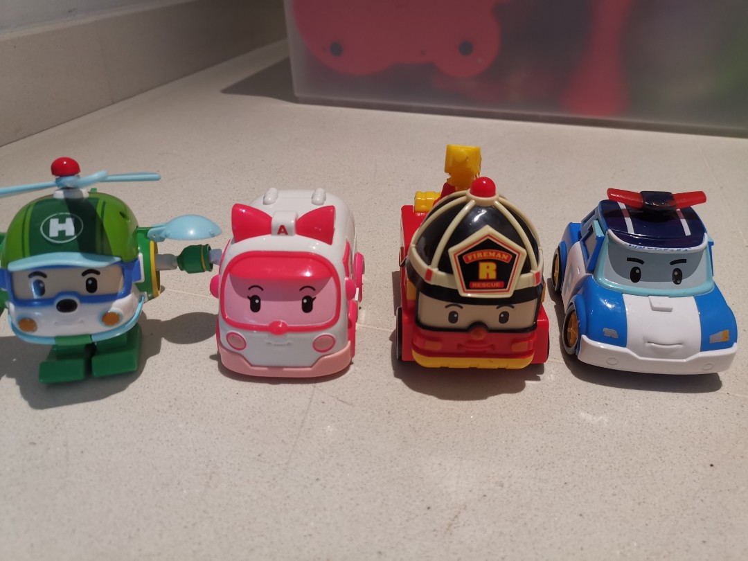 Robocar Poli gang (Original from Korea), Babies & Kids, Toys & Walkers ...