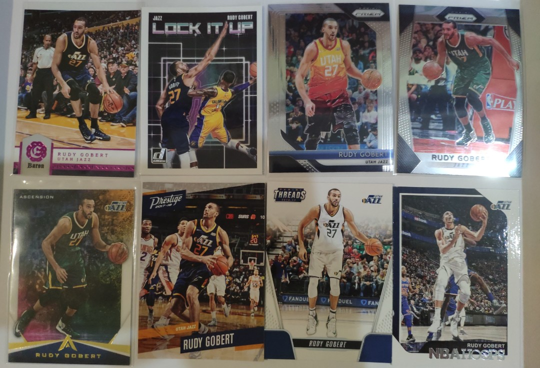 Rudy Gobert NBA Cards for Sale, Hobbies & Toys, Toys & Games on Carousell