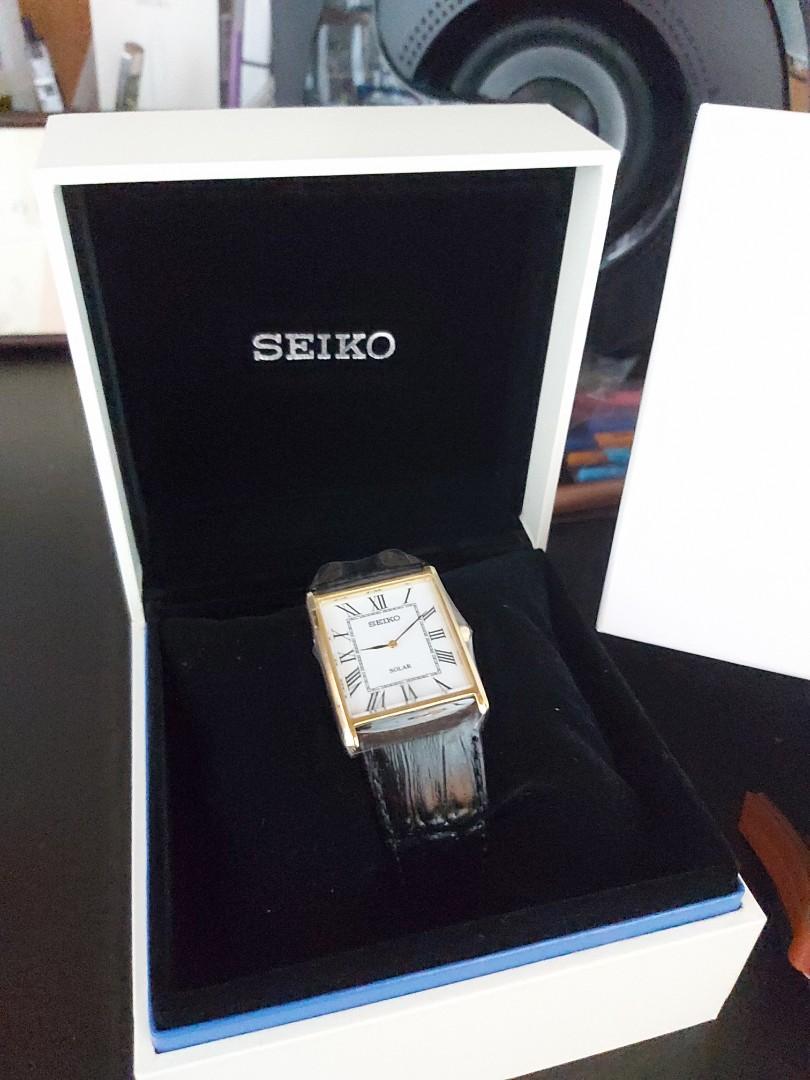 SEIKO TANK sup880, Men's Fashion, Watches & Accessories, Watches on ...