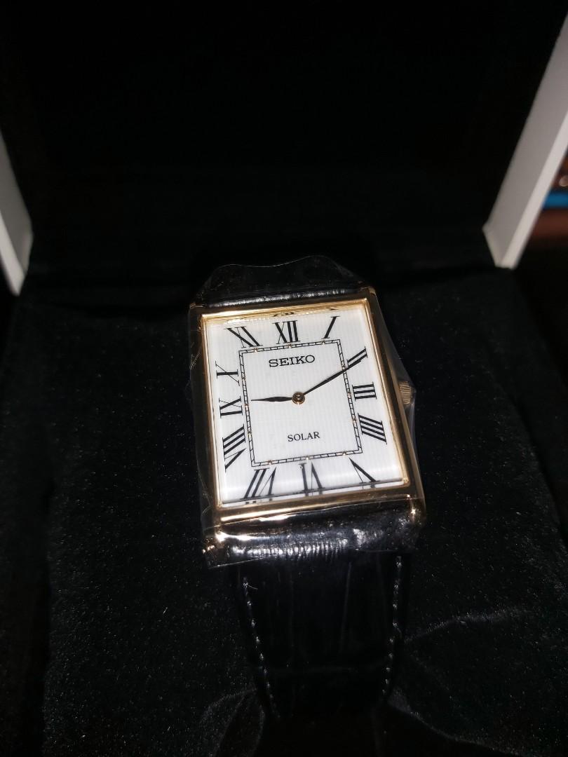 SEIKO TANK sup880, Men's Fashion, Watches & Accessories, Watches on ...