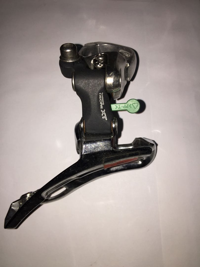 Shimano Deore XT M738 Front Derailleur(NOS), Sports Equipment, Bicycles & Parts, Bicycles on ...