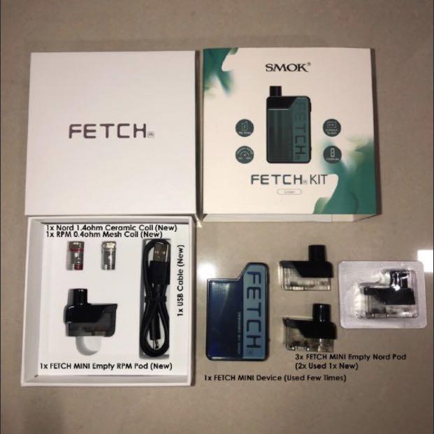 VAPE - SMOK FETCH MINI ( Macam Baru! ), TV & Home Appliances, TV ...