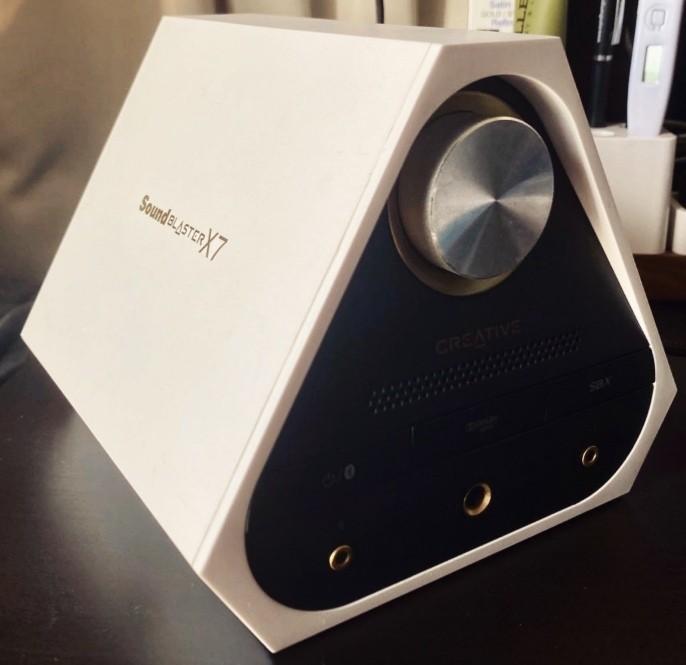 Sound blaster X7 Limited Edition, Audio, Headphones & Headsets on Carousell