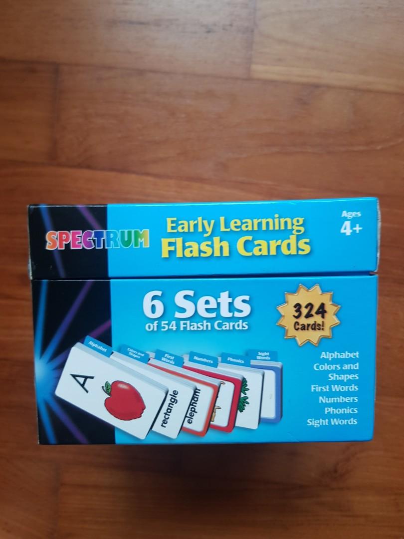 Spectrum Early Learning Flashcard, Hobbies & Toys, Toys & Games on ...