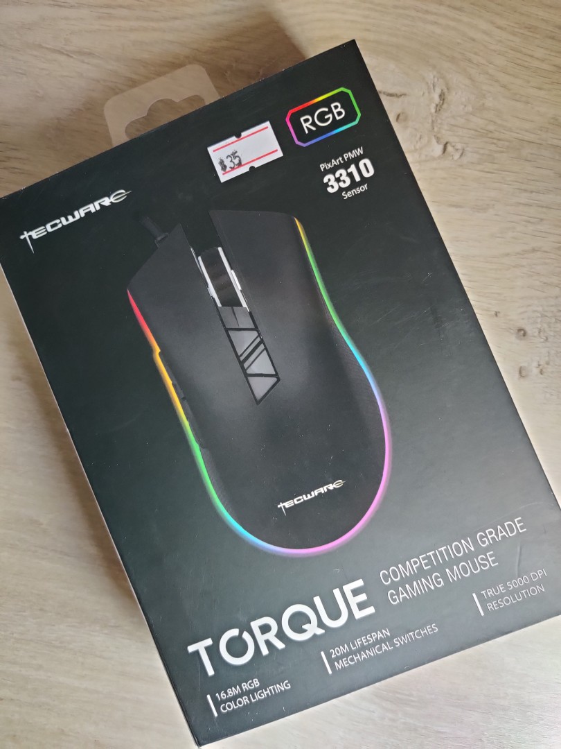 Tecware Torque Mouse RGB, Computers & Tech, Parts & Accessories, Mouse ...
