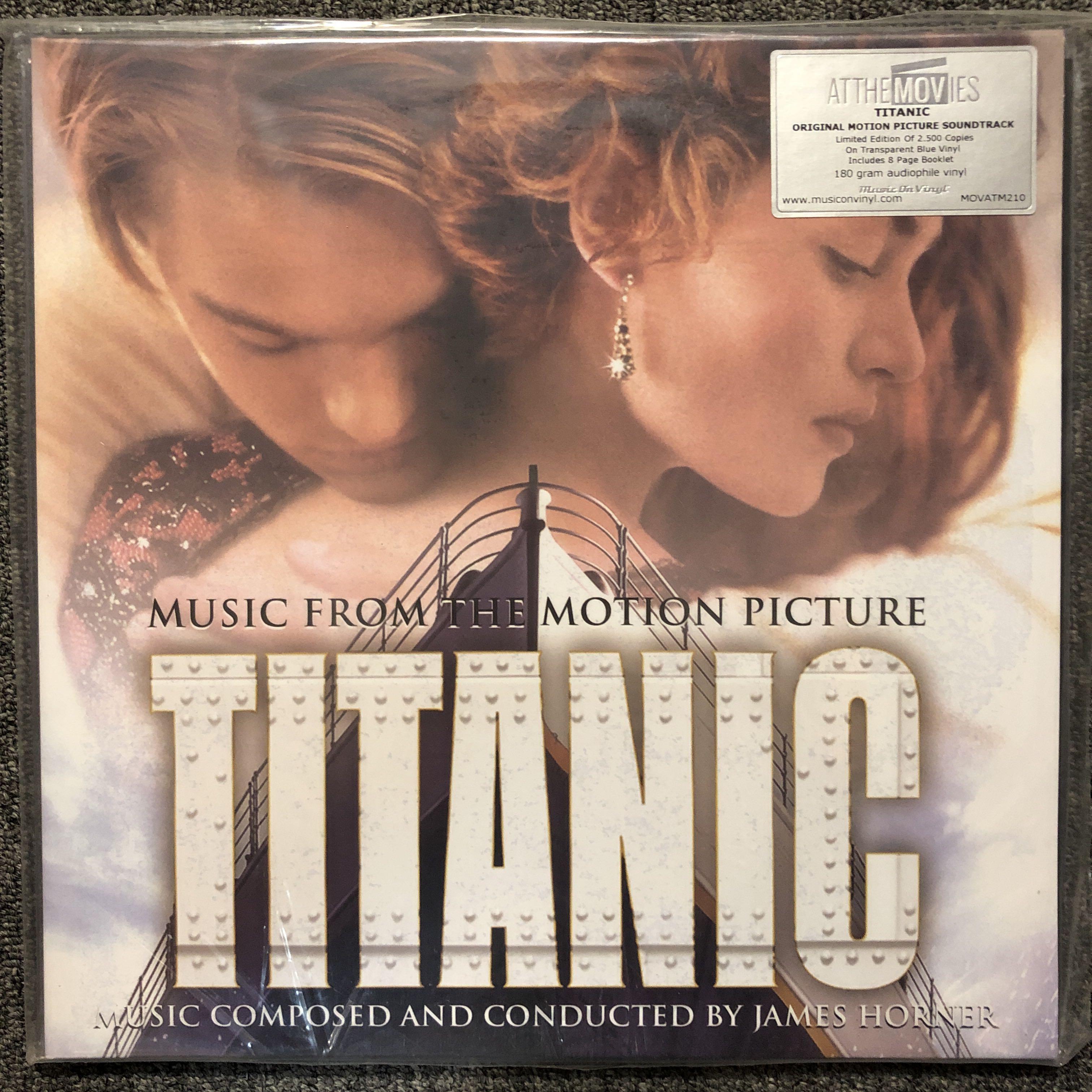 Titanic By James Horner Original Soundtrack OST 180g MOV Limited ...