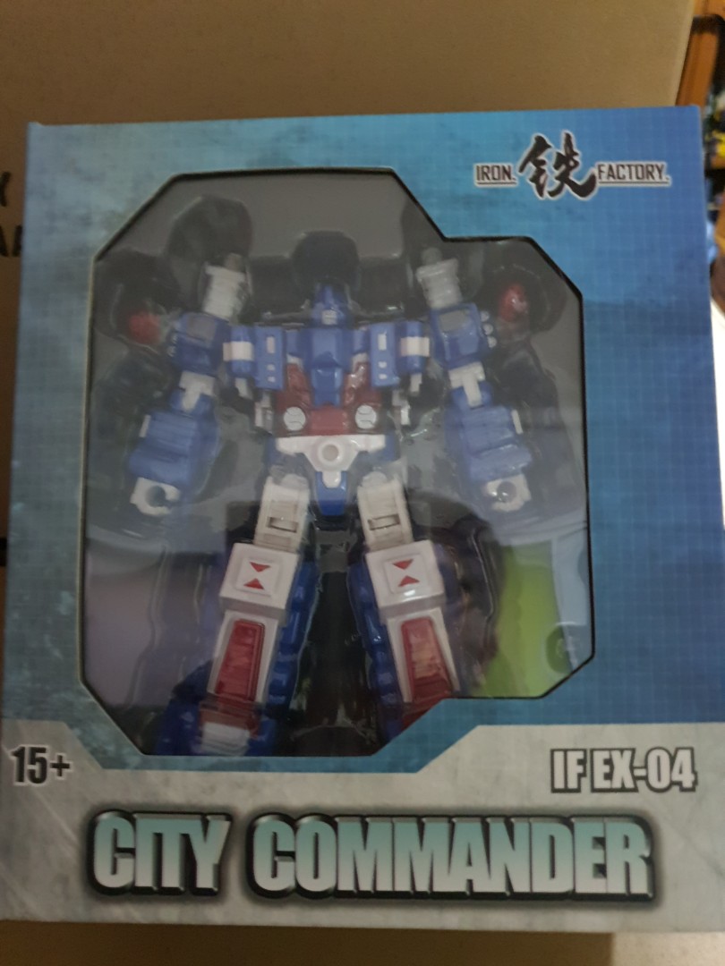 Transformers iron factory if ex-04 city commander ultra magnus, Hobbies ...