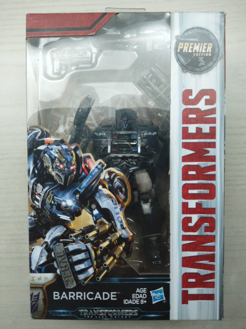 Transformers The Last Knight TLK Deluxe Barricade (Limited Edition ...