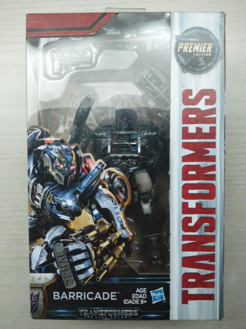 Transformers The Last Knight TLK Deluxe Barricade (Limited Edition ...