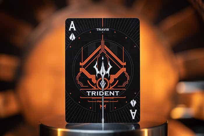 Trident Playing Cards - Card Mafia, Hobbies & Toys, Toys & Games on ...