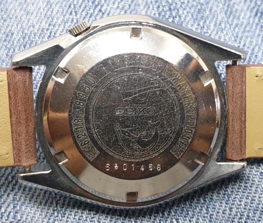 Vintage Seiko 6218-8950 Seikomatic Diashock Watch, Women's Fashion ...