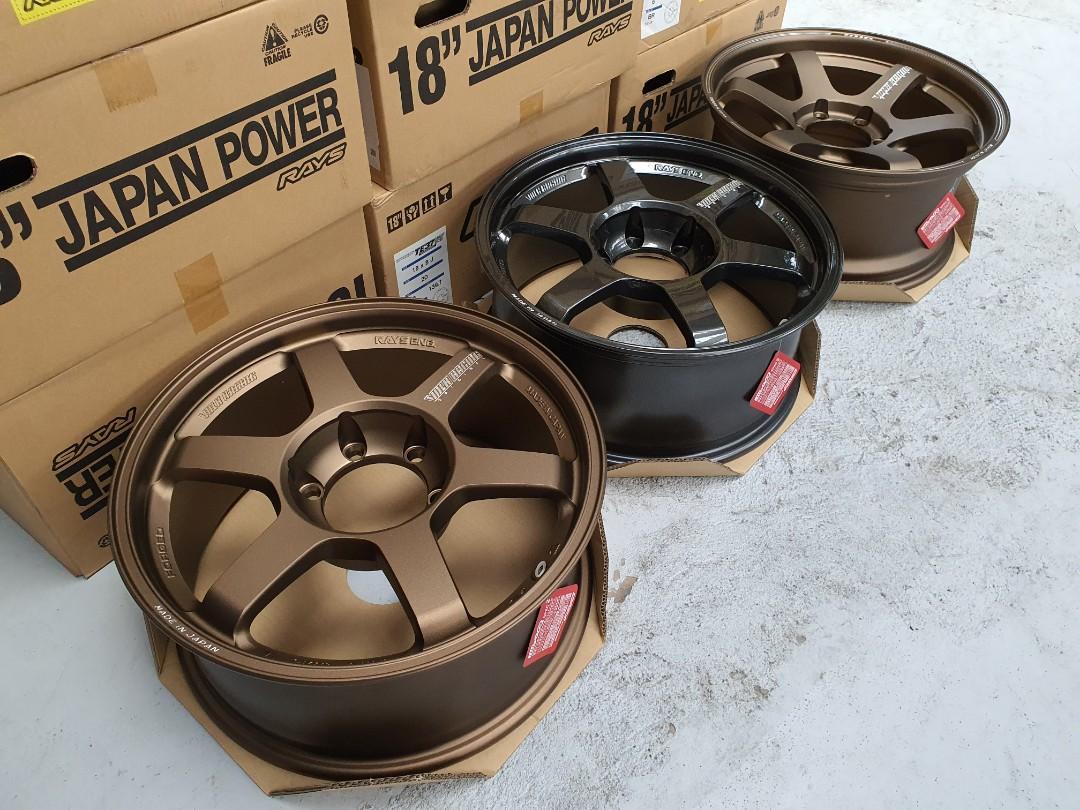 Volk Racing Wheels, Car Parts & Accessories, Mags and Tires on Carousell