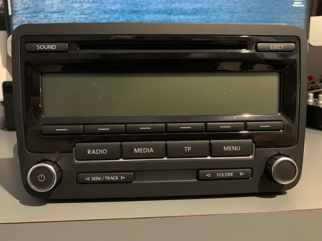 VW Stock Head Unit, Car Accessories, Accessories on Carousell