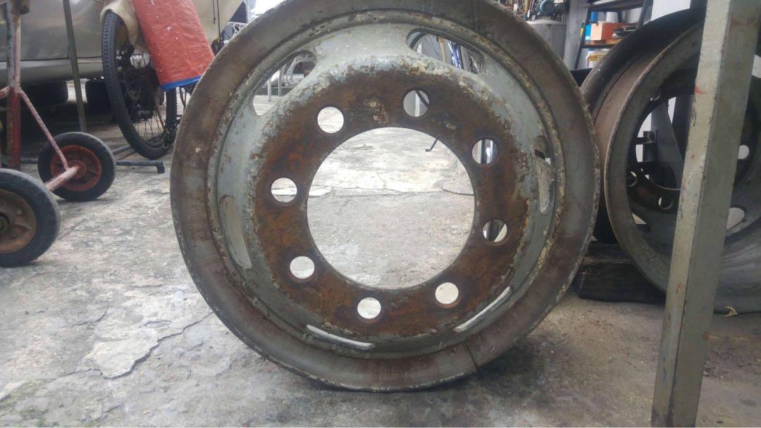 10 Ten Wheeler Truck Tire Rim, Car Parts & Accessories, Mags and Tires ...
