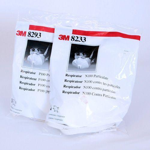 3M Respirator COOL FLOW 8293 / 8233 NIOSH approved, Furniture & Home ...