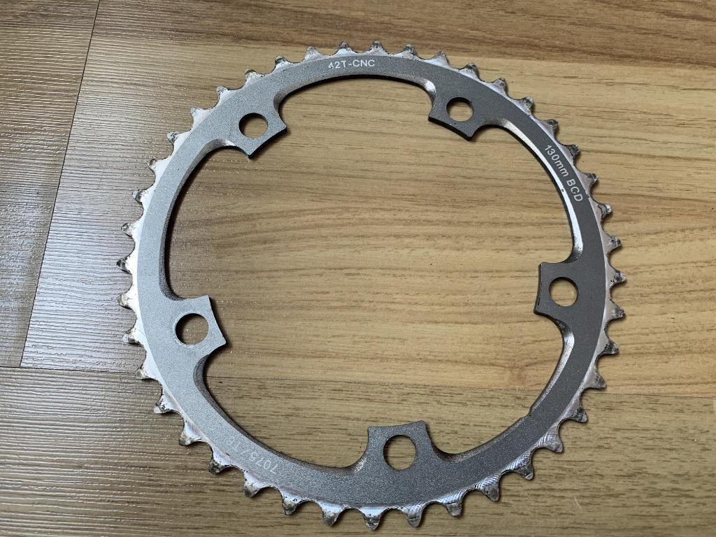 42 tooth chain ring 10 speed, Sports Equipment, Bicycles & Parts, Parts ...