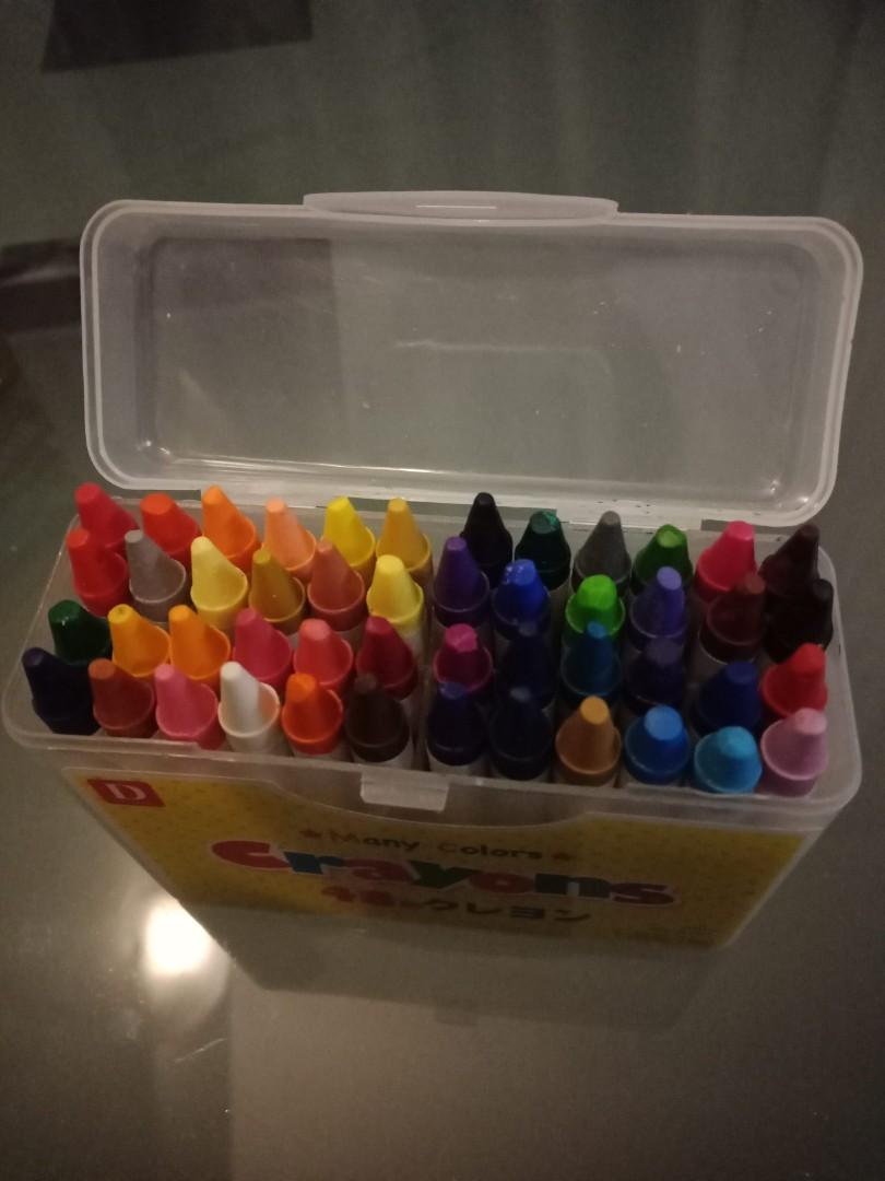 48 colors Crayons Daiso, Hobbies & Toys, Stationery & Craft, Stationery ...