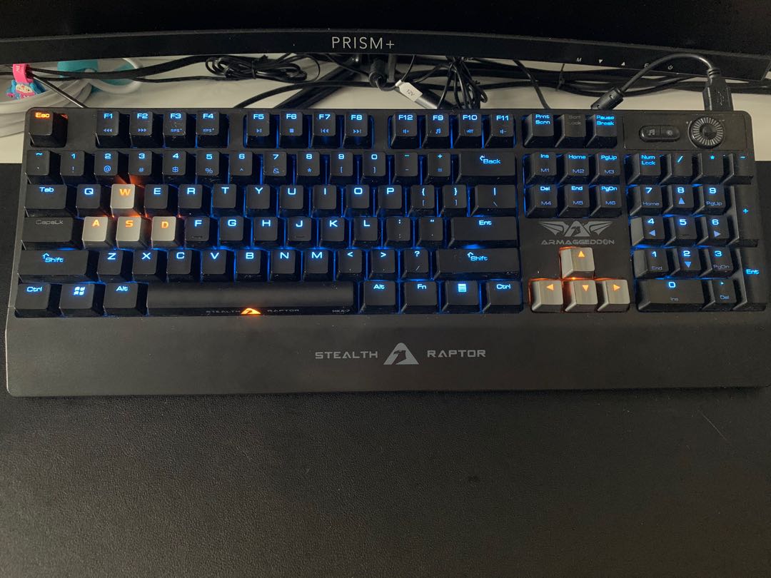 Armageddon Stealth Raptor MKA-7 Mechanical Keyboard, Computers & Tech ...