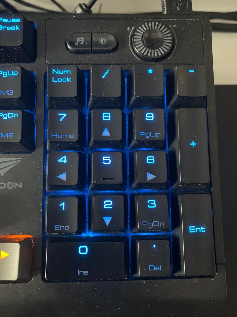 Armageddon Stealth Raptor MKA-7 Mechanical Keyboard, Computers & Tech ...