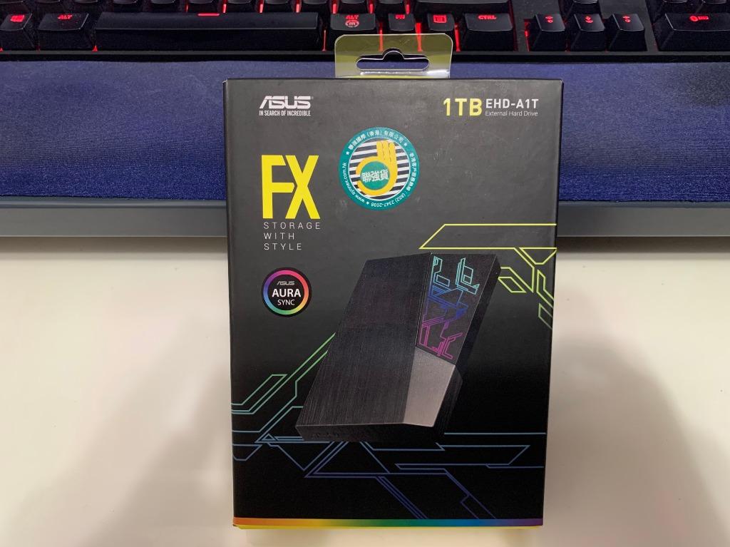 ASUS FX 2.5吋外接式硬碟 1TB HDD (EHD-A1T) 有保養, 電腦＆科技, 手提電腦 - Carousell