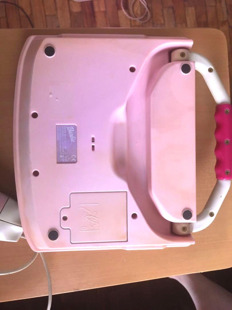 Barbie B-Book Laptop Toy Computer with Mouse and Expansion Pack ...