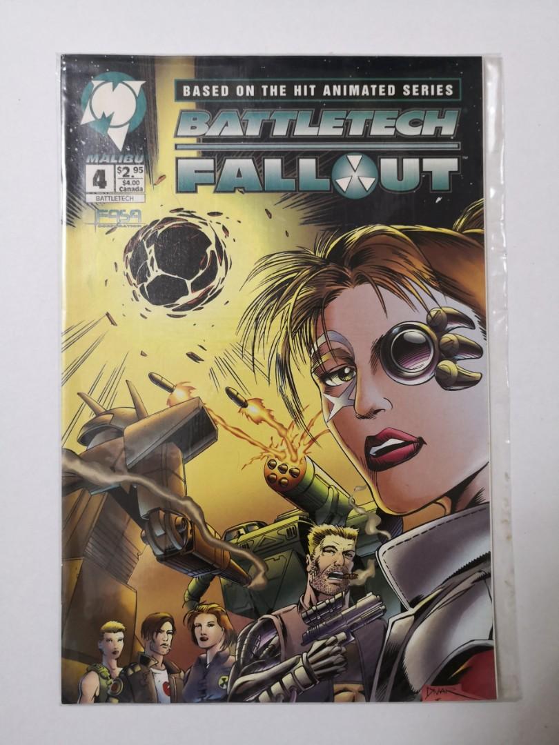 Battletech fallout Comic, Hobbies & Toys, Books & Magazines, Comics ...