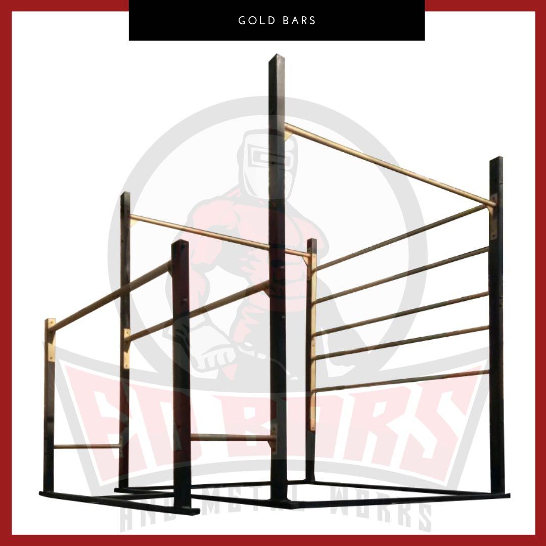 Calisthenics Park: Gold Bars, Sports Equipment, Exercise & Fitness ...