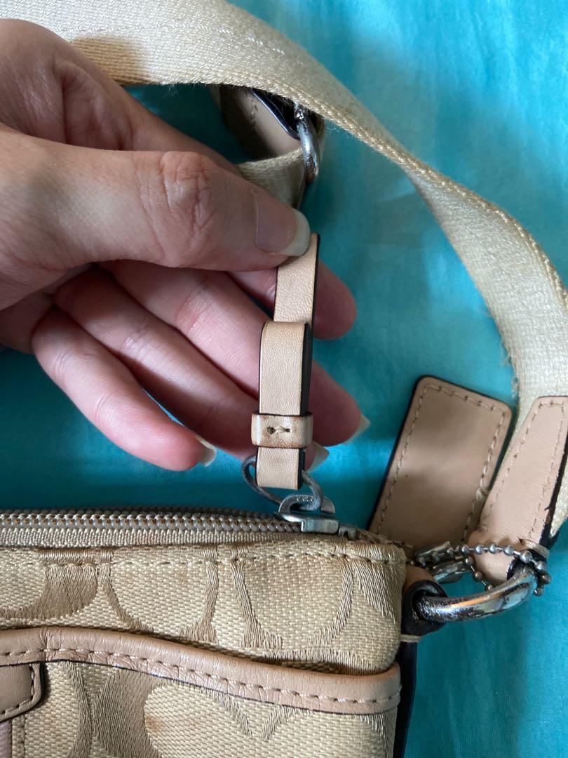 Coach Sling Bag in Baby Pink Monogram, Women's Fashion, Bags & Wallets ...