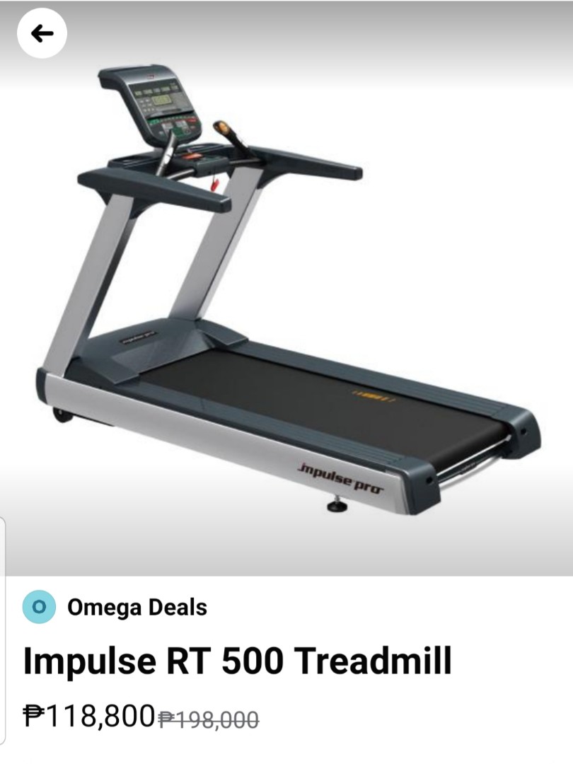 Commercial Treadmill, Sports Equipment, Exercise & Fitness, Cardio ...