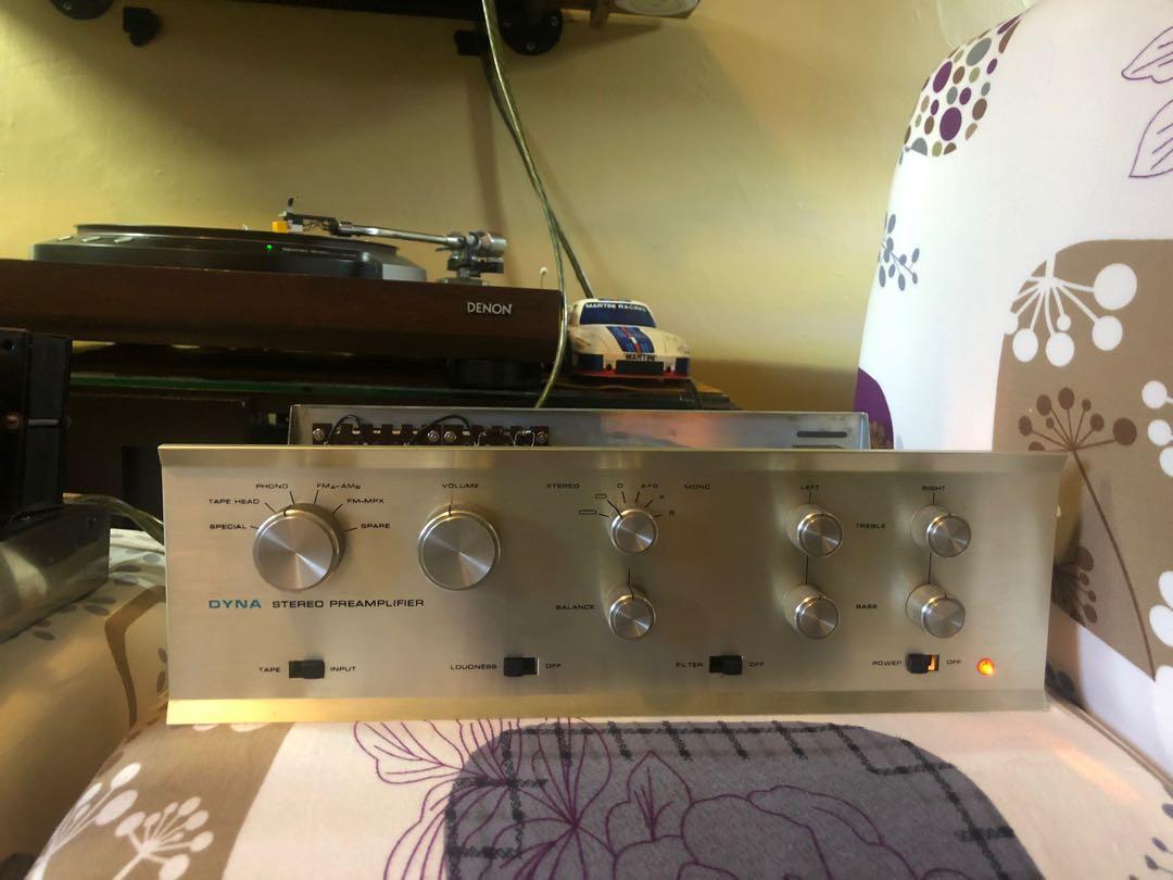 Dynaco PAS 3 tube Pre Amp, Audio, Other Audio Equipment on Carousell