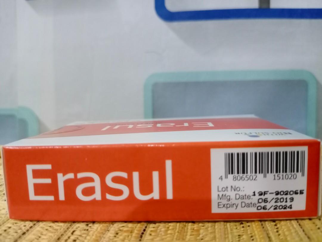 COD! Erasul Soap Mild Sulfur Soap, Beauty & Personal Care, Face, Face ...