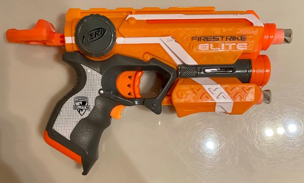 Fire Strike Nerf Gun with max bullets, Hobbies & Toys, Toys & Games on ...