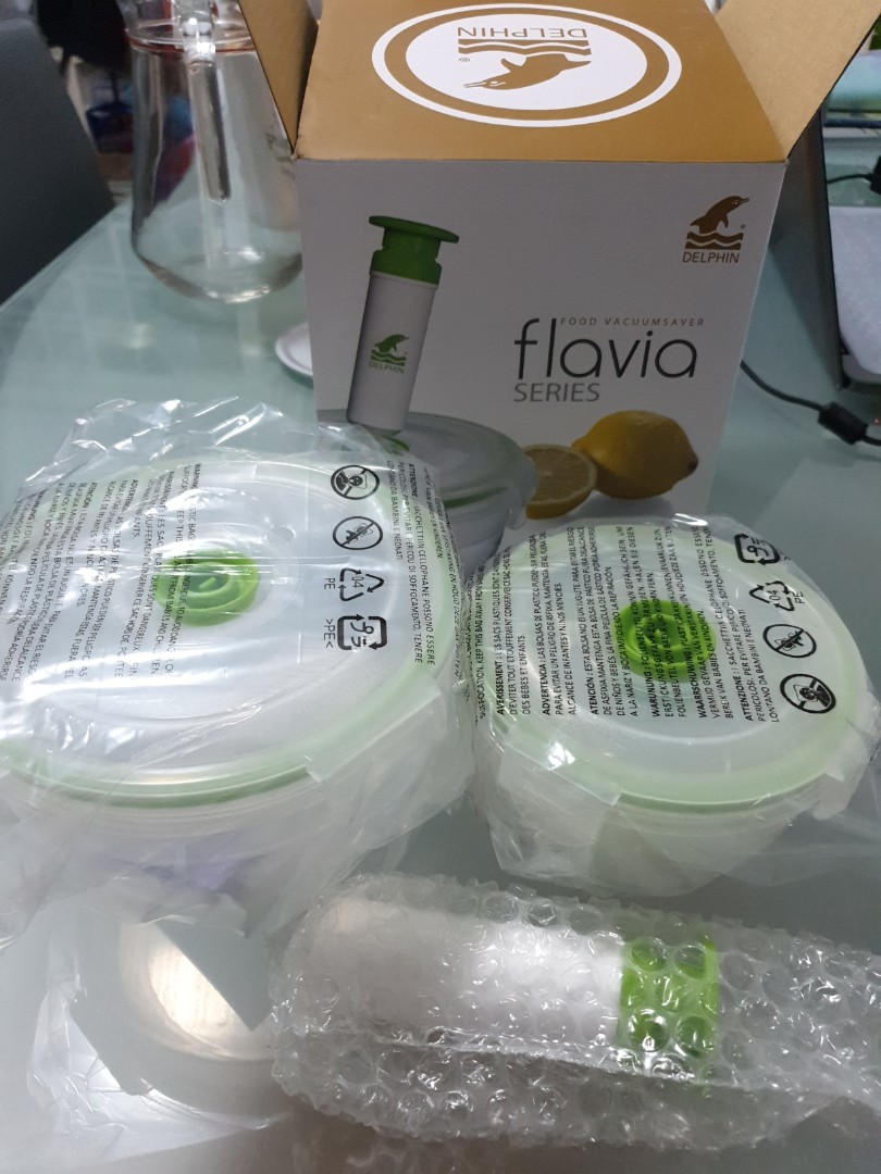 Flavia - Food Vacuumsaver, Home Appliances, Kitchenware on Carousell