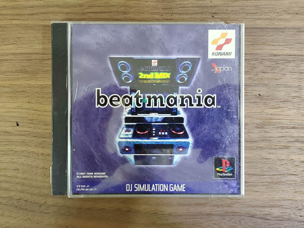 【米舖GAME】 8成新 PS Beatmania Beat Mania 街機 DJ 打碟機 捽碟機 絕版 日版, 電子遊戲, 電子遊戲 ...