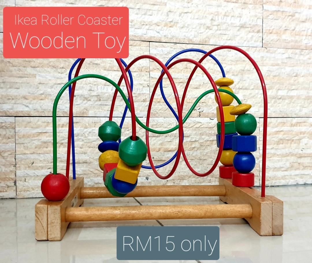 Ikea Roller Coaster Wooden Toy, Hobbies & Toys, Toys & Games on Carousell
