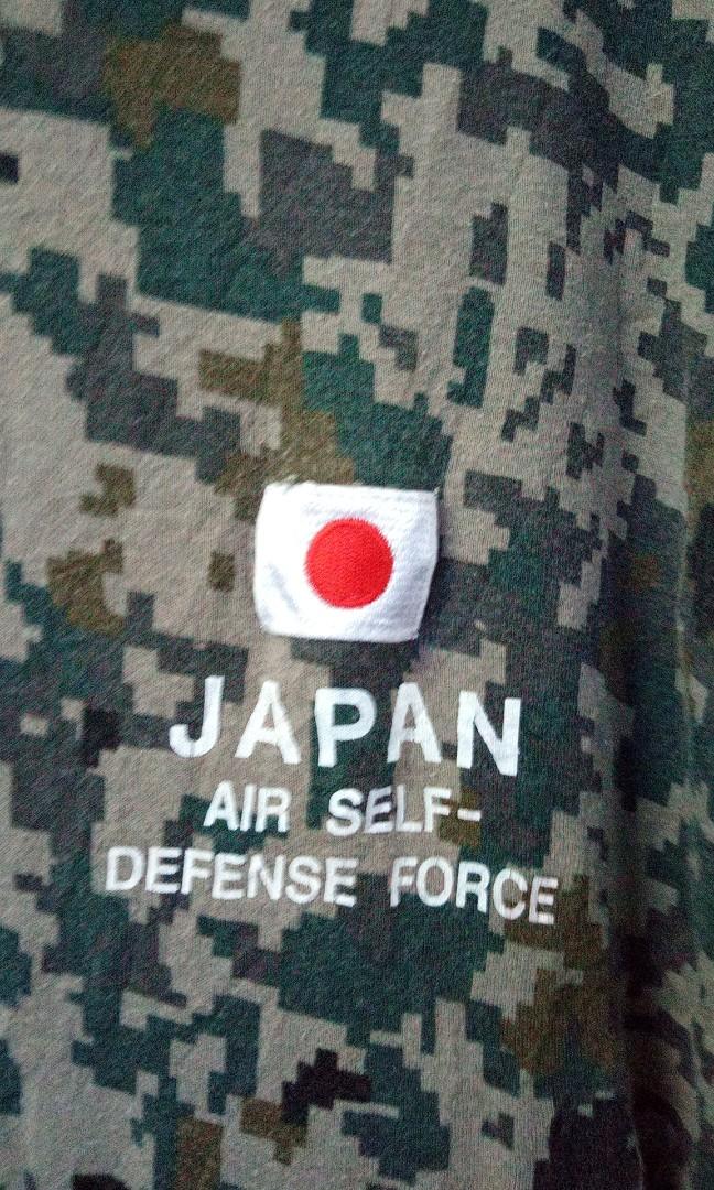 Japan Air Self Defense Force JASDF Digital Camo, Men's Fashion, Tops ...