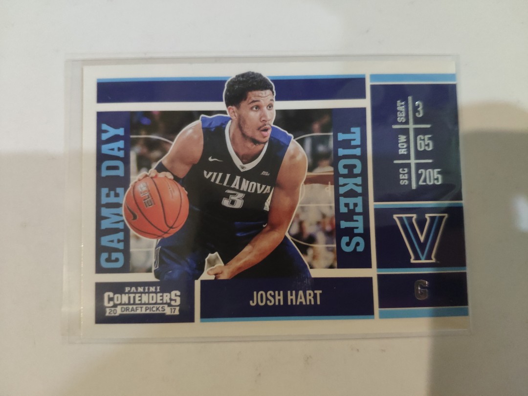 Josh Hart Rookie Card NBA Cards for Sale, Hobbies & Toys, Toys & Games ...