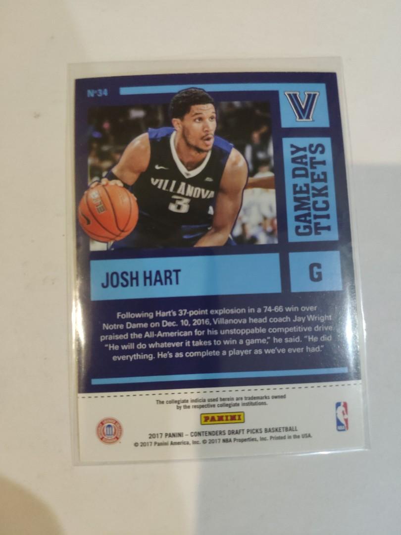 Josh Hart Rookie Card NBA Cards for Sale on Carousell