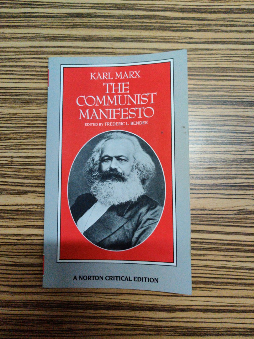 Karl Marx's The Communist Manifesto - Edited by Frederic L. Bender ...