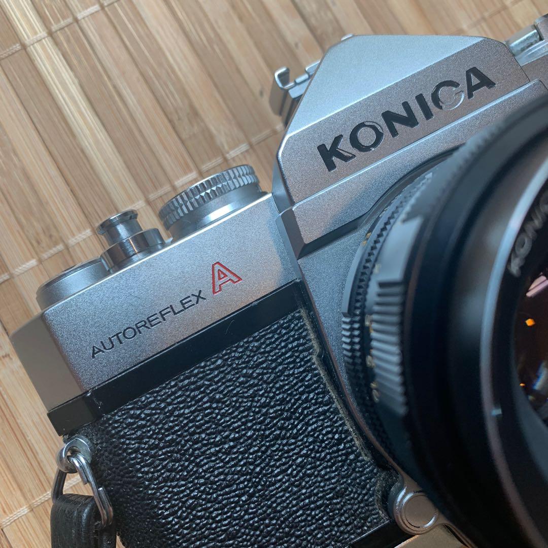 Konica AutoReflex A with 52mm f/1.8 [35mm Film Camera], Photography ...
