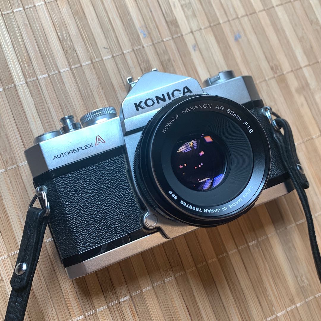 Konica AutoReflex A with 52mm f/1.8 [35mm Film Camera], Photography ...