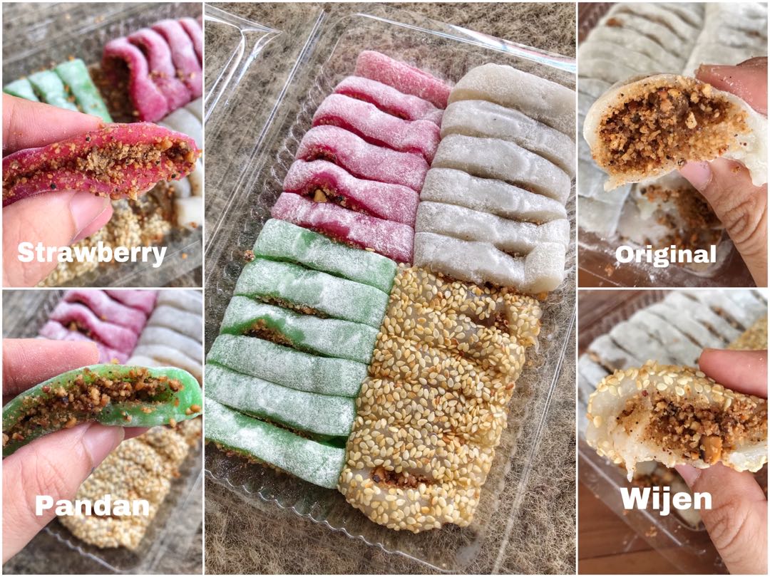 Kue Mochi Jogja (Yangko) 6 varian rasa enak dan murah, Makanan ...