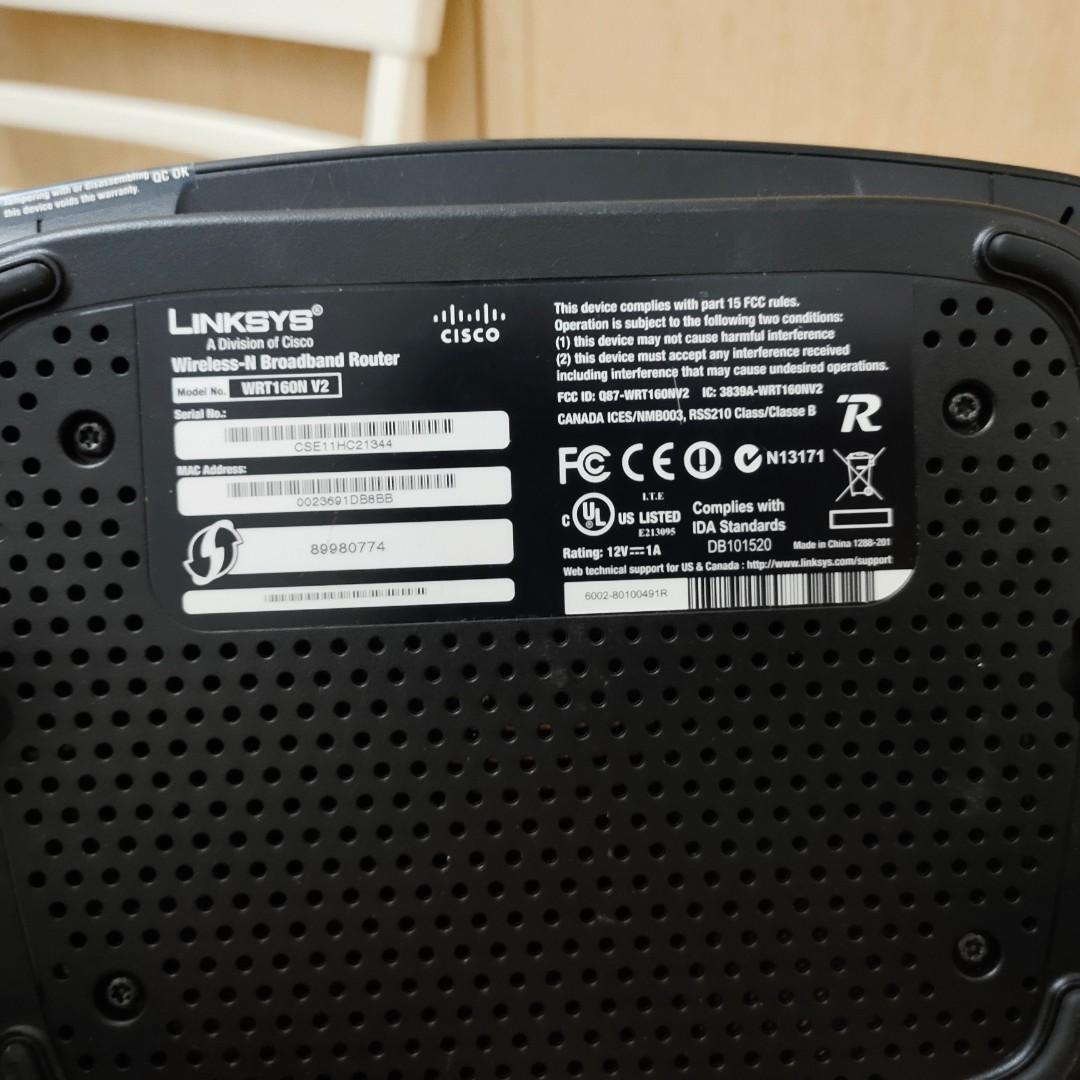 Linksys Wireless-N Broadband Router, Computers & Tech, Parts ...