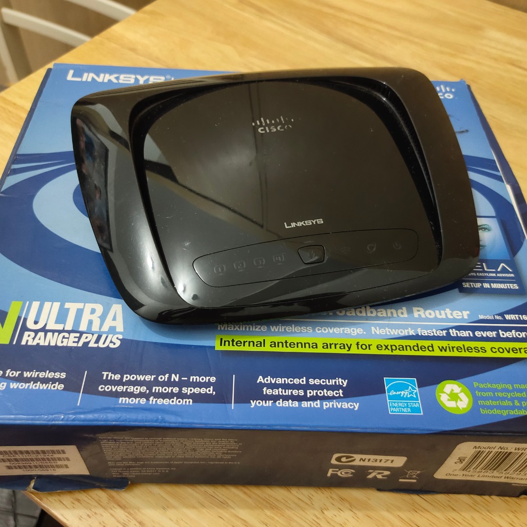 Linksys Wireless-N Broadband Router, Computers & Tech, Parts ...