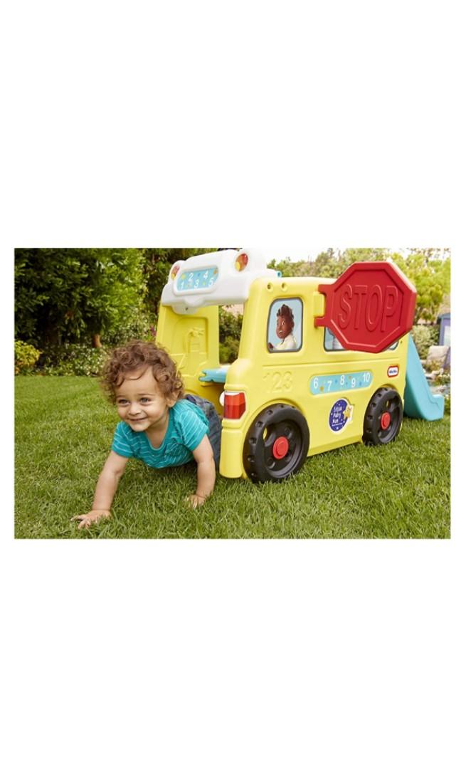 Last piece! Little tikes wheels on the bus climber and slide with ...