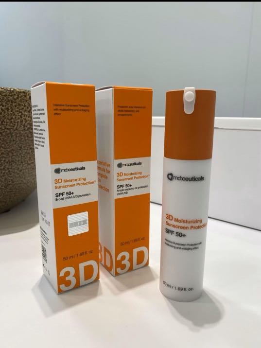 md:ceuticals 全物理抗氧防曬霜 3D Moisturizing Sunscreen Protection™SPF50+, 美容 ...