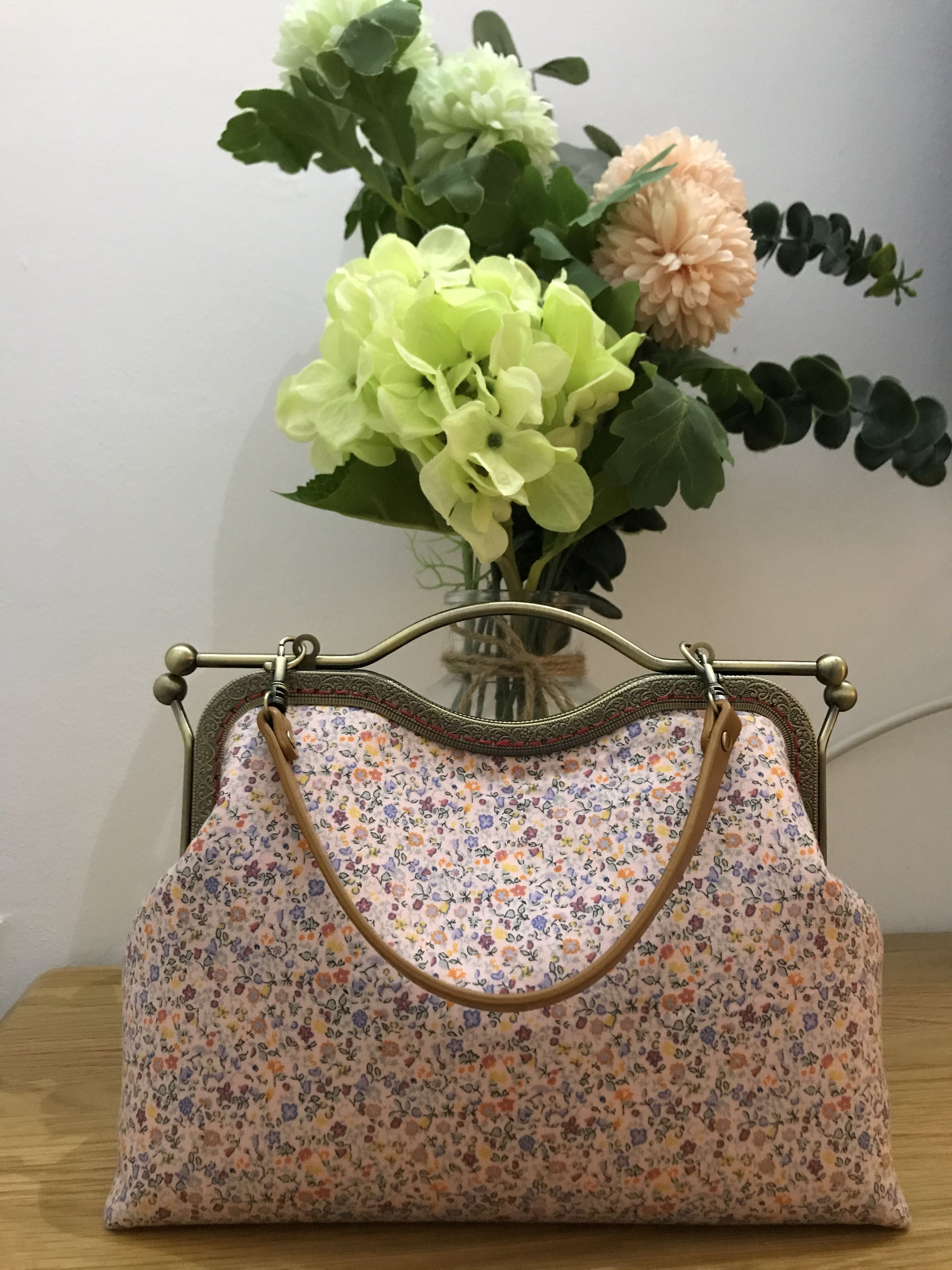Metal Frame bag, Design & Craft, Handmade Craft on Carousell